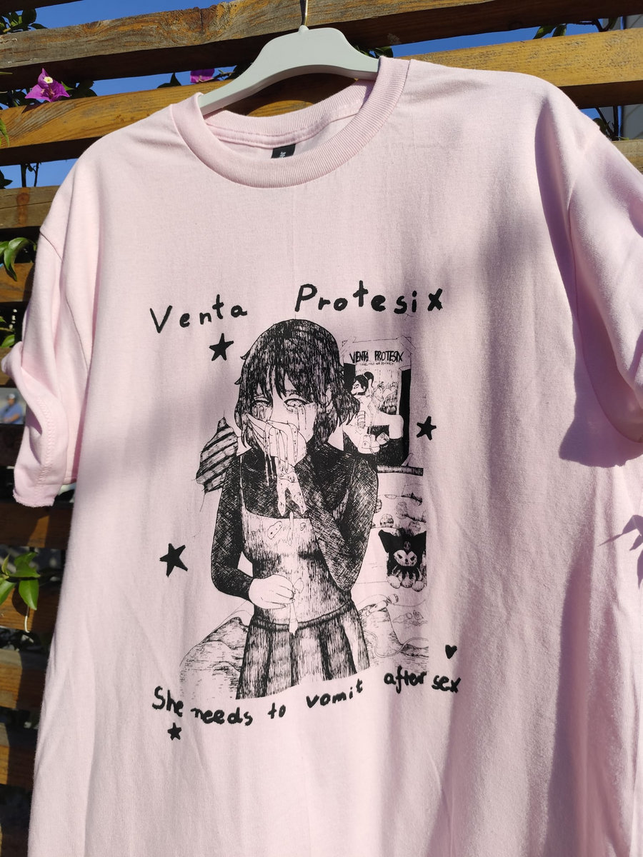 New light pink Venta Protesix T-shirts – "She needs to vomit after sex ...