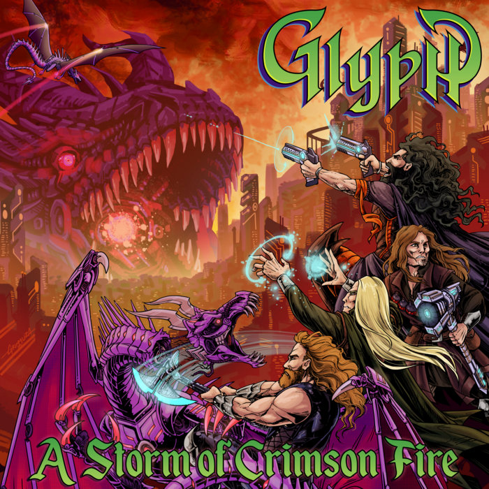 A Storm of Crimson Fire | Glyph