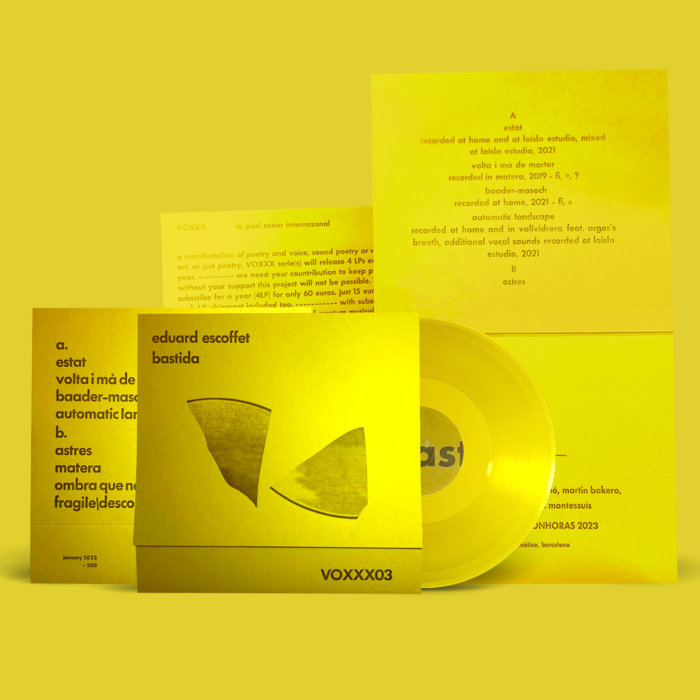 BASTIDA | EDUARD ESCOFFET | ERRATUM MUSICAL