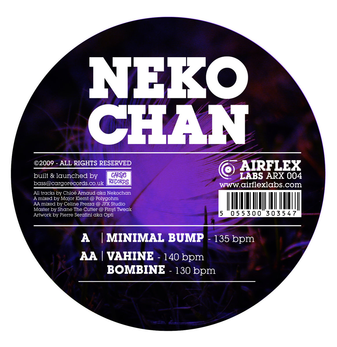 ARX004 - Nekochan - Minimal Bump EP | Nekochan | Airflex Labs