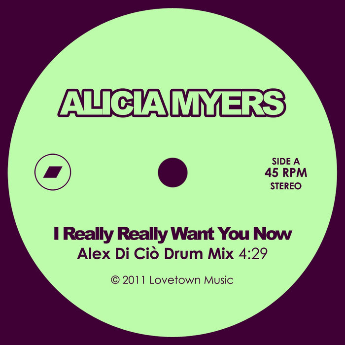 I Really Really Want You Now (Alex Di Ciò Drum Mix) | Alicia Myers | Jus' Groove Experience