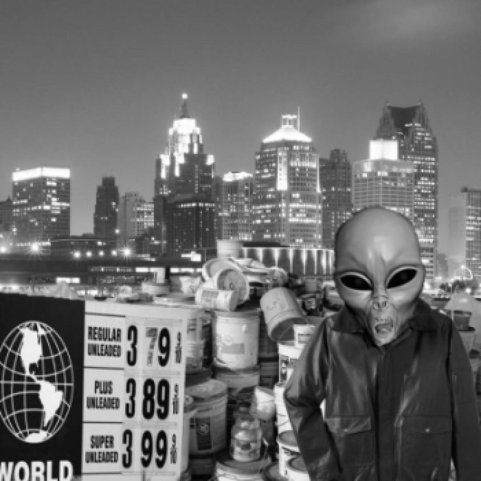 Slime City 2091:Alien Gas Station | CENTURY OCEAN WEBSURFERS