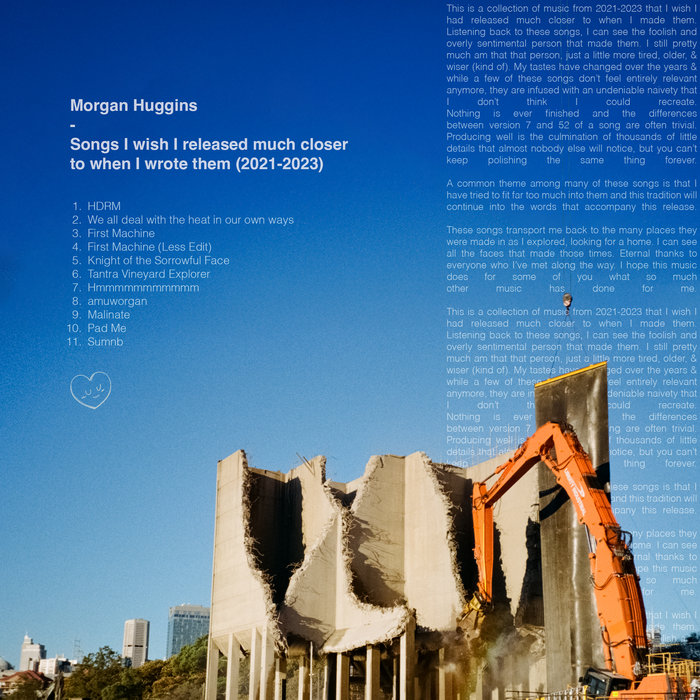 Songs I wish I released much closer to when I wrote them (2021 - 2023 ...