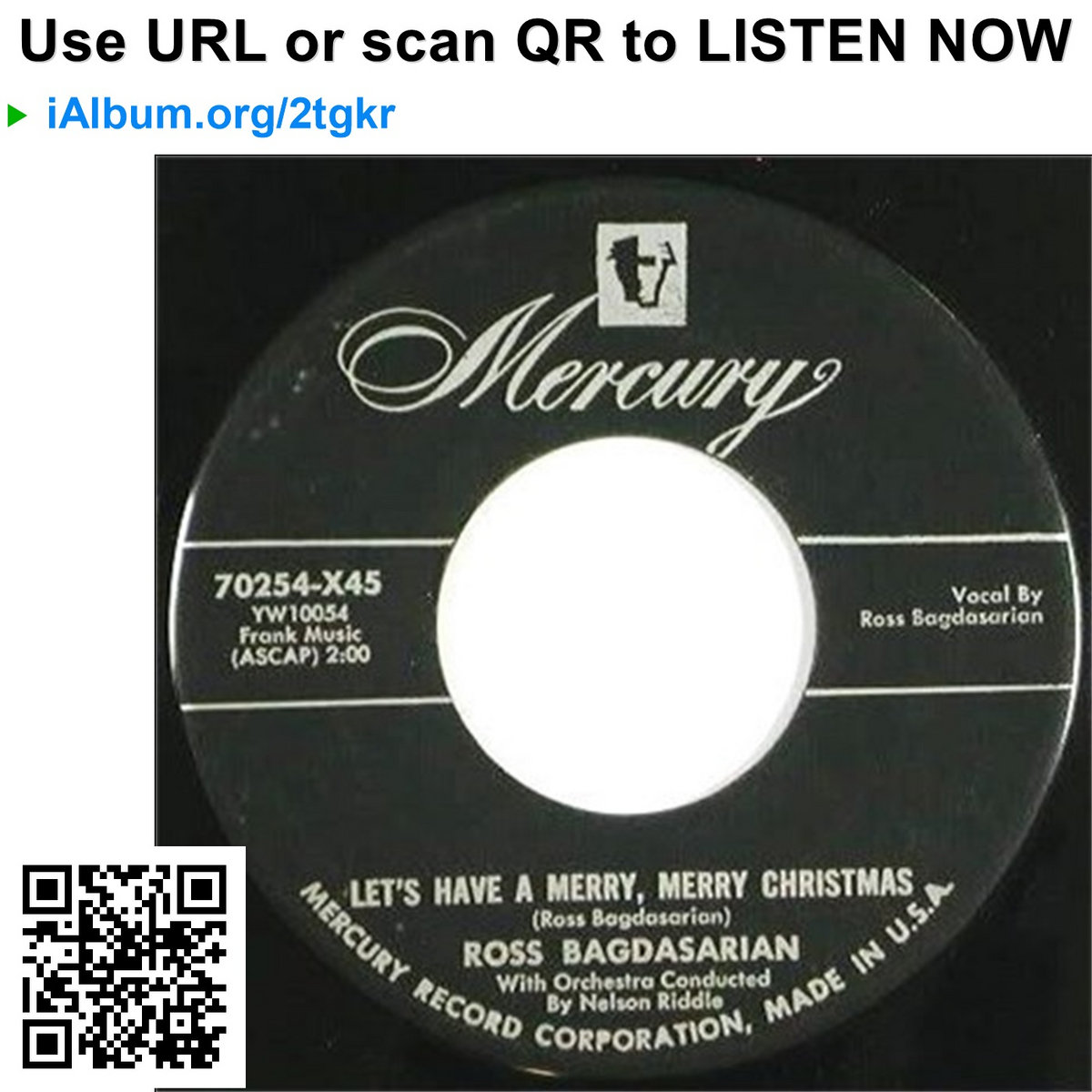 Lets Have A Merry Merry Christmas | Ross Bagdasarian