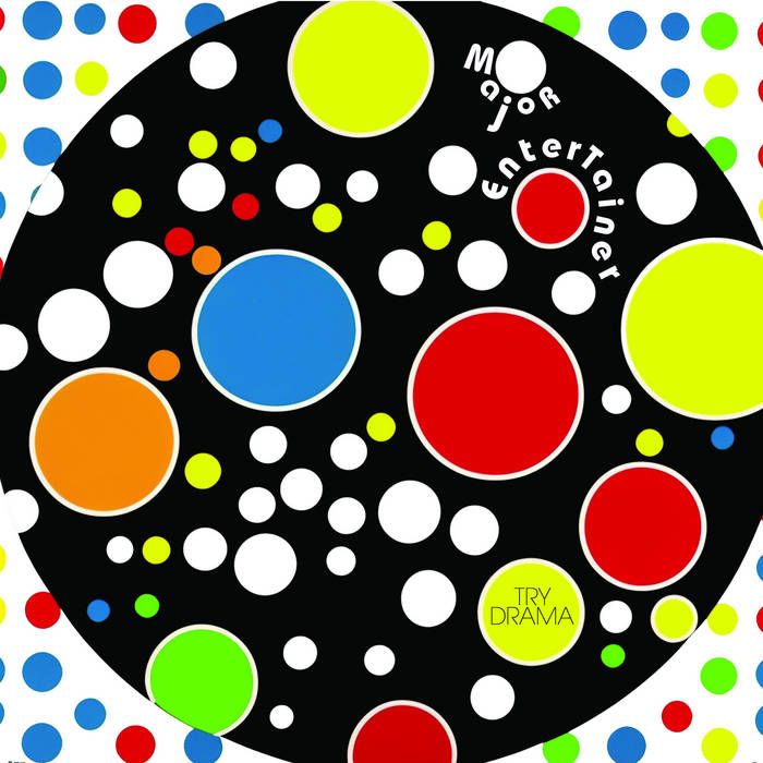 Primary Colors Polka Dot Background