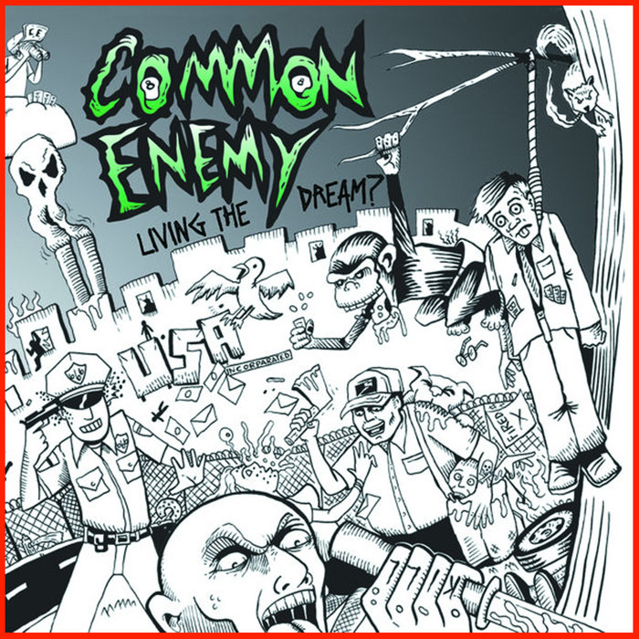 COMMON ENEMY "Living the dream?" 12"LP | dead heroes