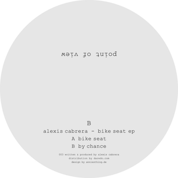 Alexis Cabrera - Bike Seat EP | point of view