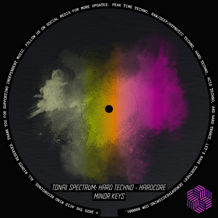 Tonal Spectrum: Hard Techno (Minor Keys) | Various Artists | The Acid ...