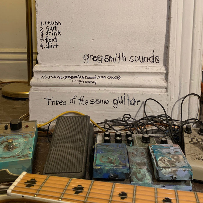 Three of the same guitar | Greg Smith Sounds