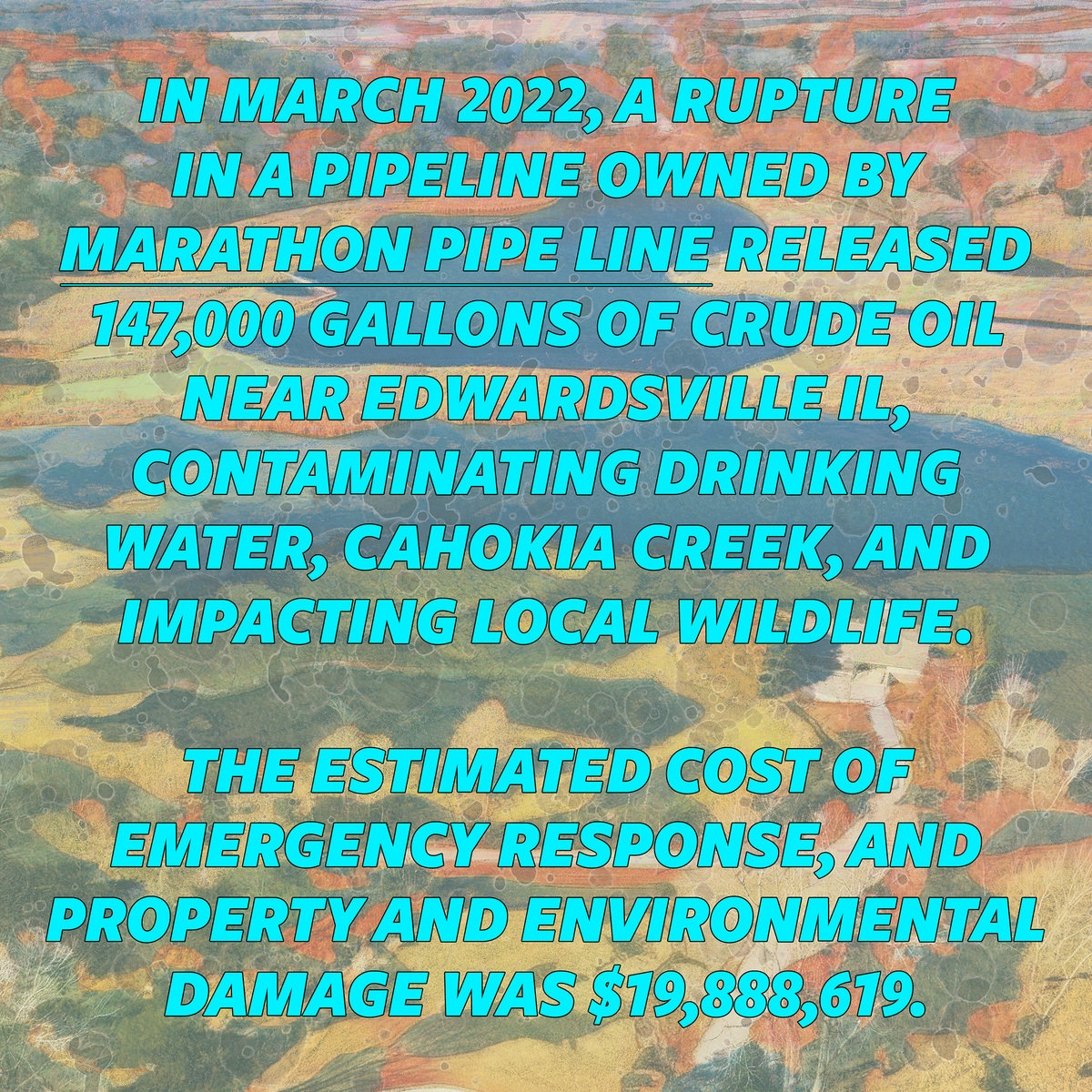 Marathon Pipe Line released 147k gallons of crude oil near Edwardsville ...