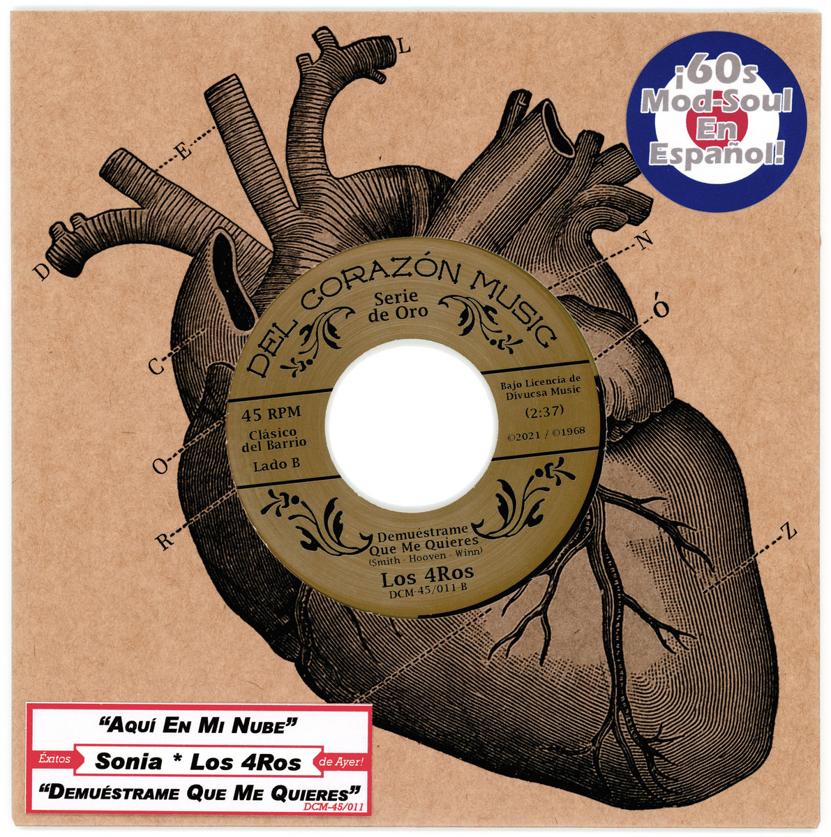 Demuéstrame Que Me - Los 4 Ros (SAMPLE ONLY) | Los 4 Ros, Sonia | Del Corazon Music