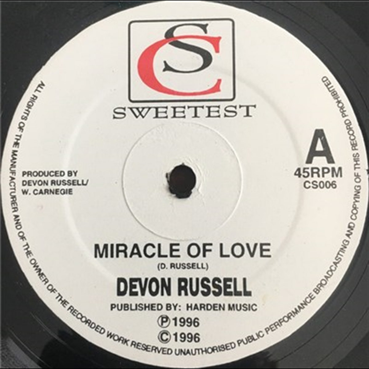 Miracle Of Love Jah Love Us All | Devon Russell