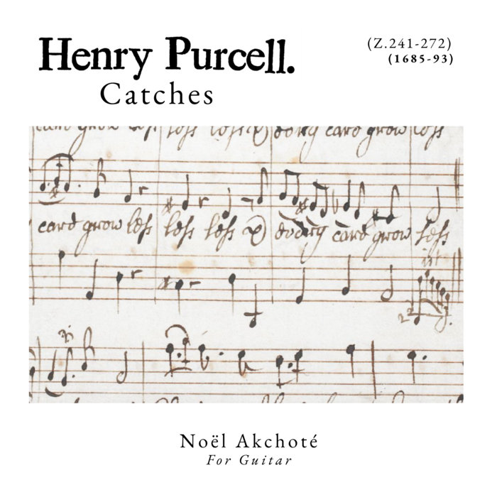 Henry Purcell – Catches (Z.241-272), (1685-93), (Purcell For Guitar ...
