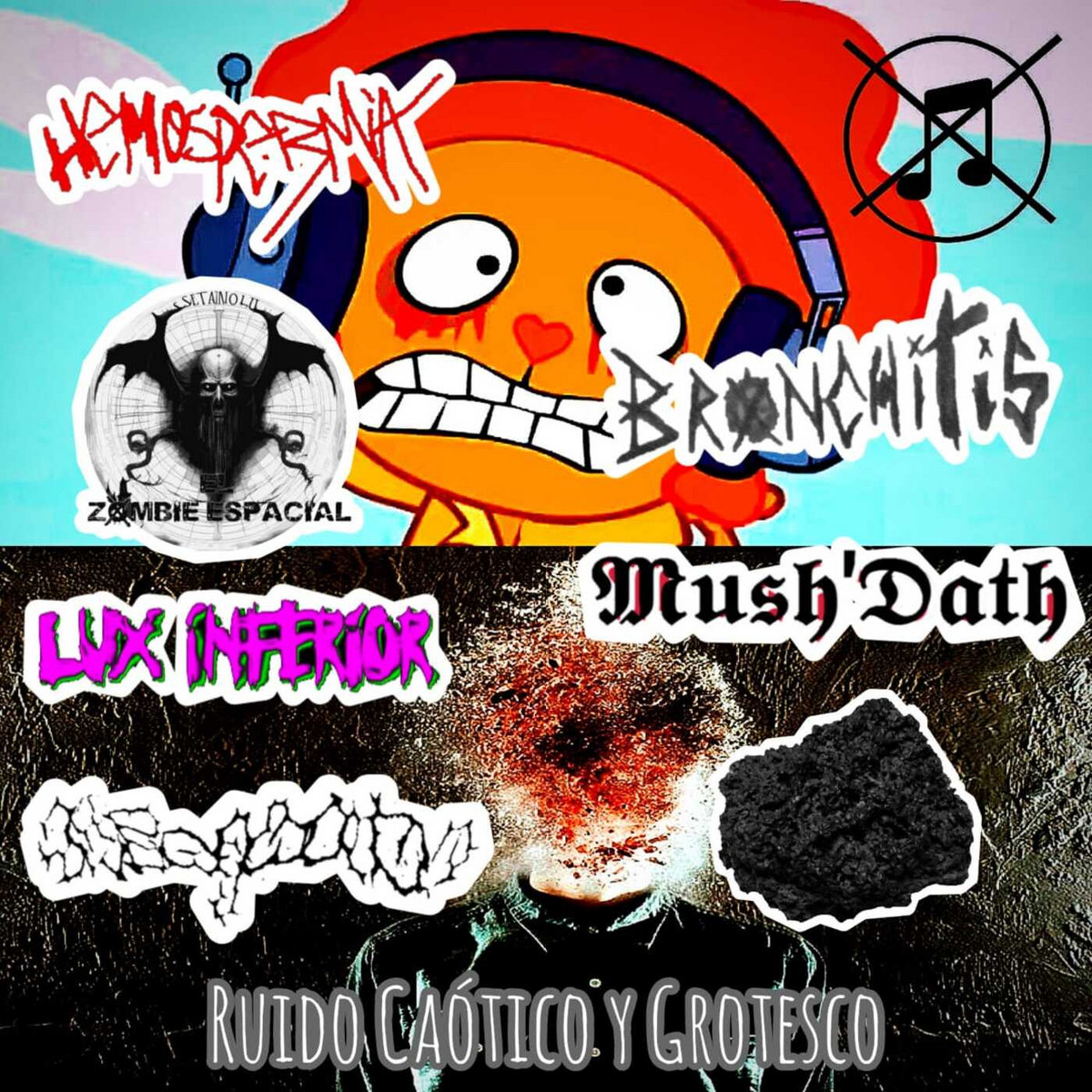 Ruido Caótico y Grotesco [Split 2024] | Hemospermia (NOISEGRIND)