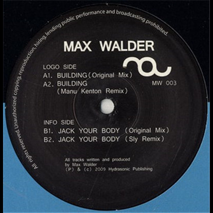 Jack Your Body EP | Max Walder