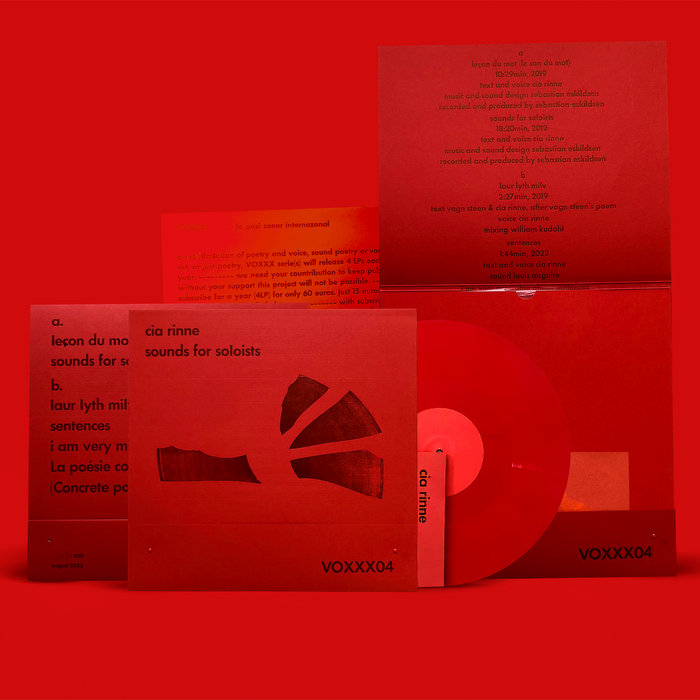 SOUNDS FOR SOLOIST | CIA RINNE | ERRATUM MUSICAL