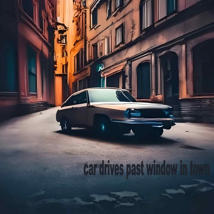 car drives past window in town | Ground Saucer Watch