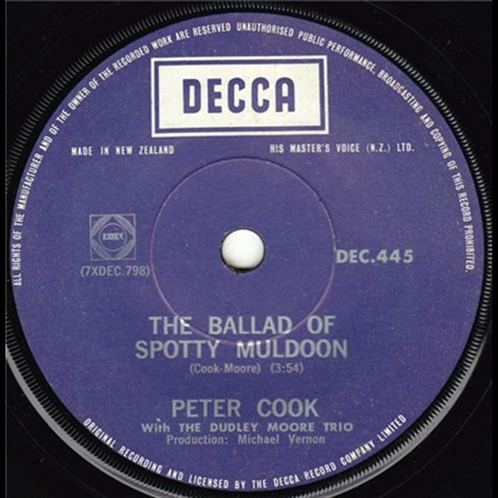 The Ballad Of Spotty Muldoon | Peter Cook