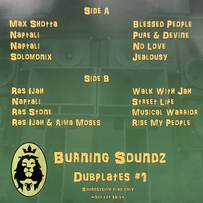 Dubplates 1# | Burning Soundz