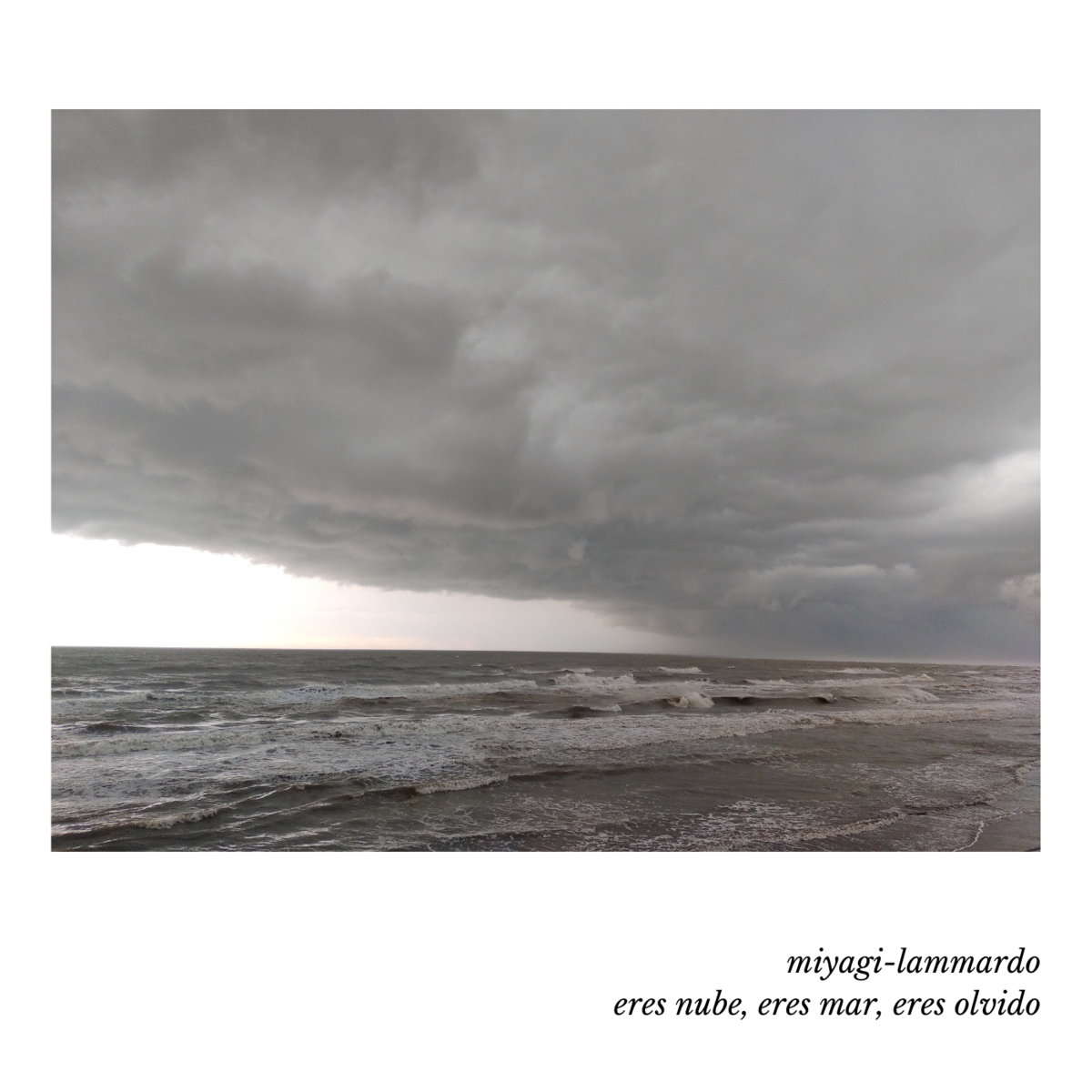 eres nube, eres mar, eres olvido | Miyagi-Lammardo