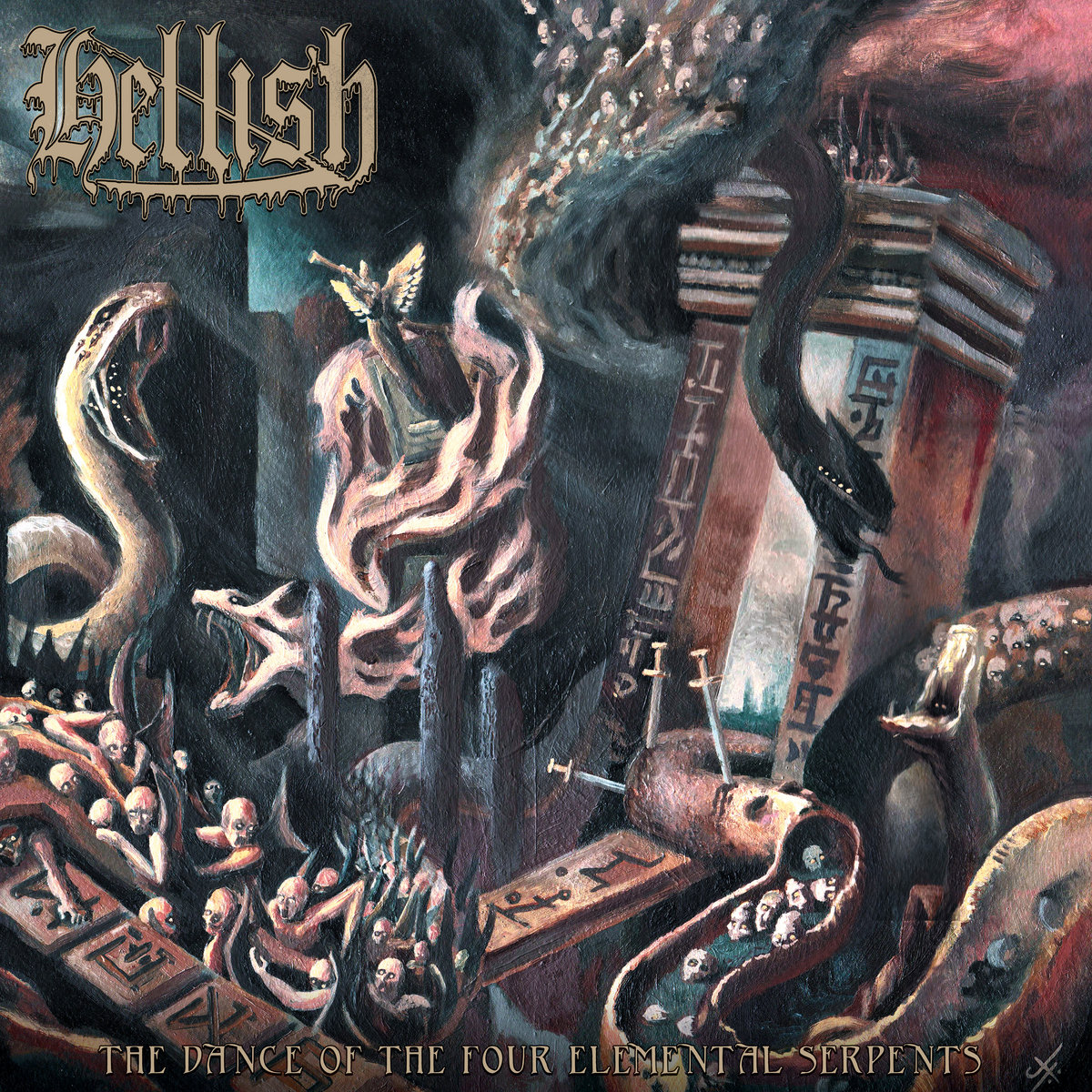 Hellish - The Dance of the Four Elemental Serpents | Dying Victims Productions