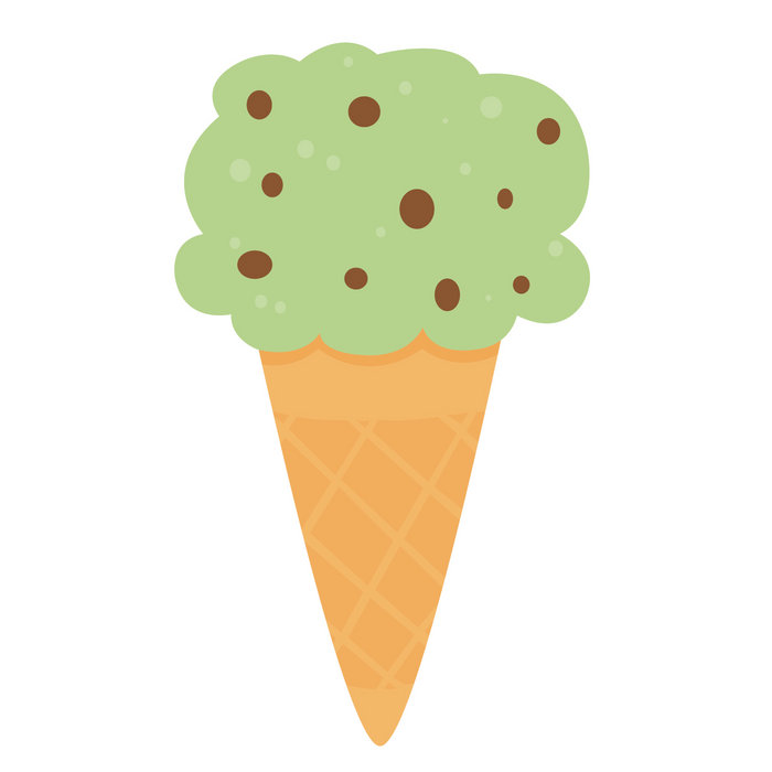 Mint Ice Cream Clipart