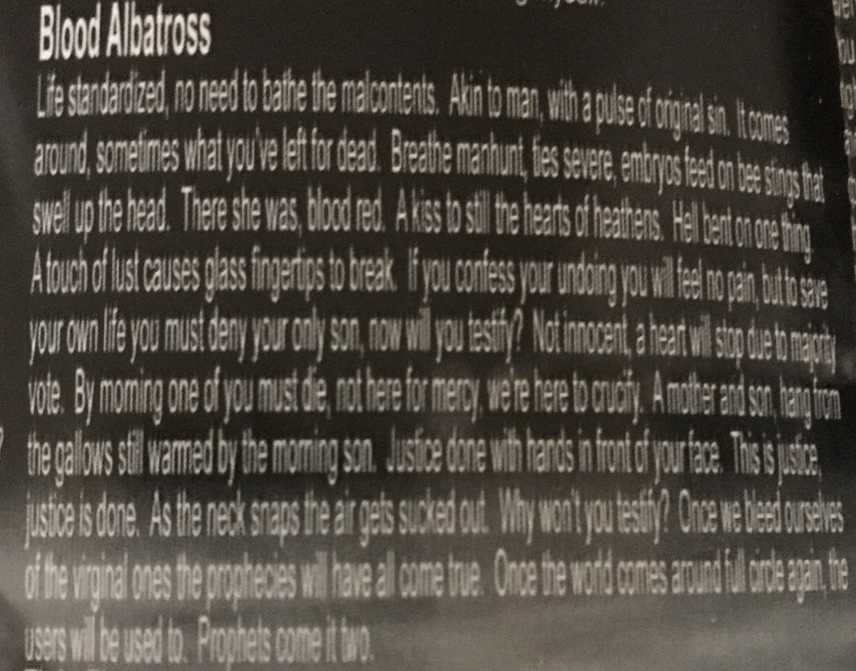 Blood Albatross | Stuntdoubles