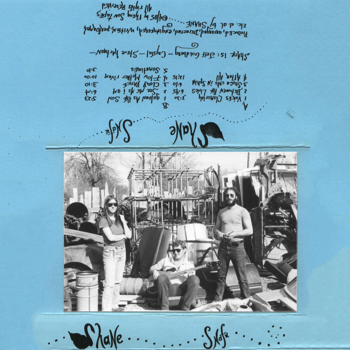 Snafu (Album) 1985 | Shane FlyingSunTapes / Jeff & Crystal