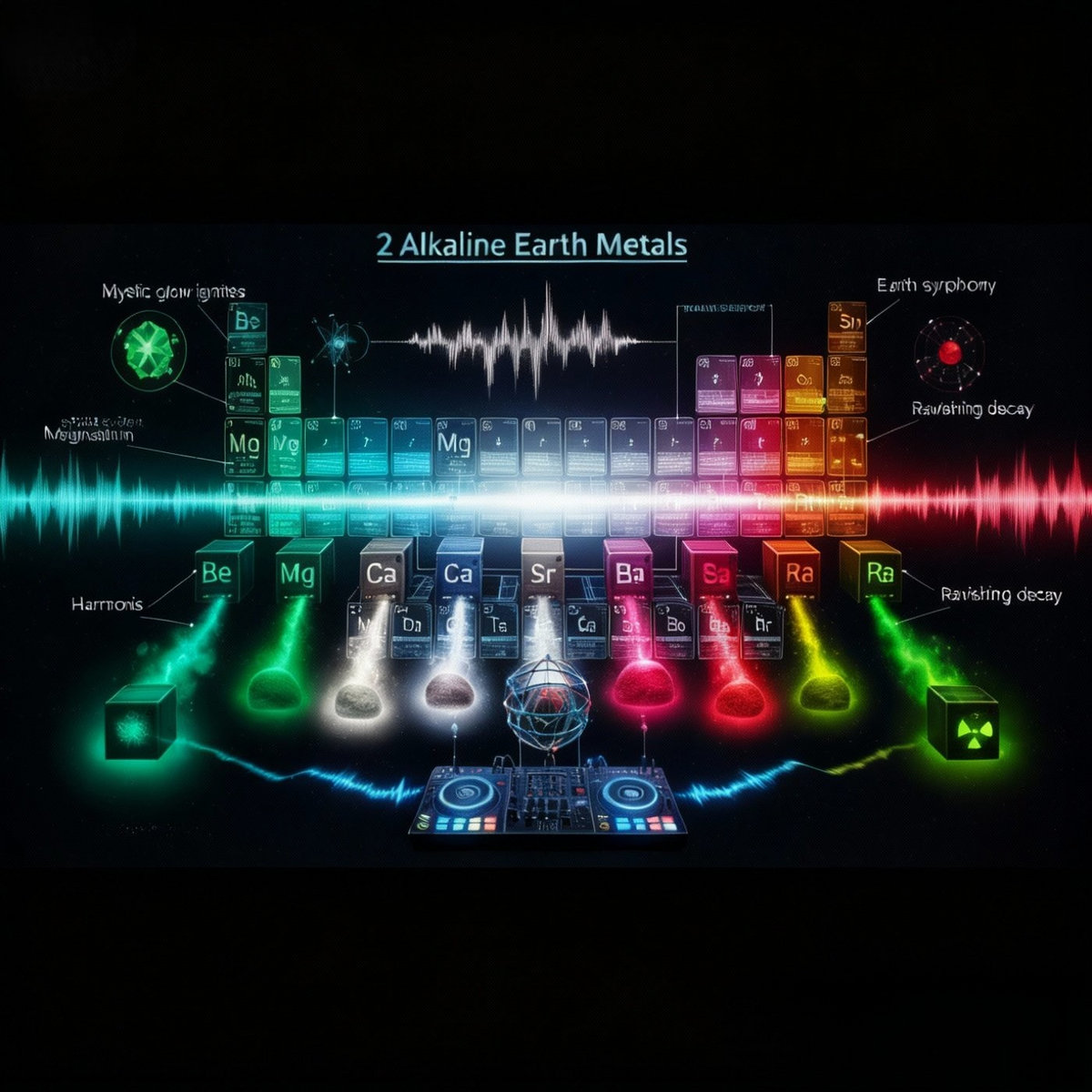 periodic table elements - Alkaline Earth Metals | Mekanikal Turk