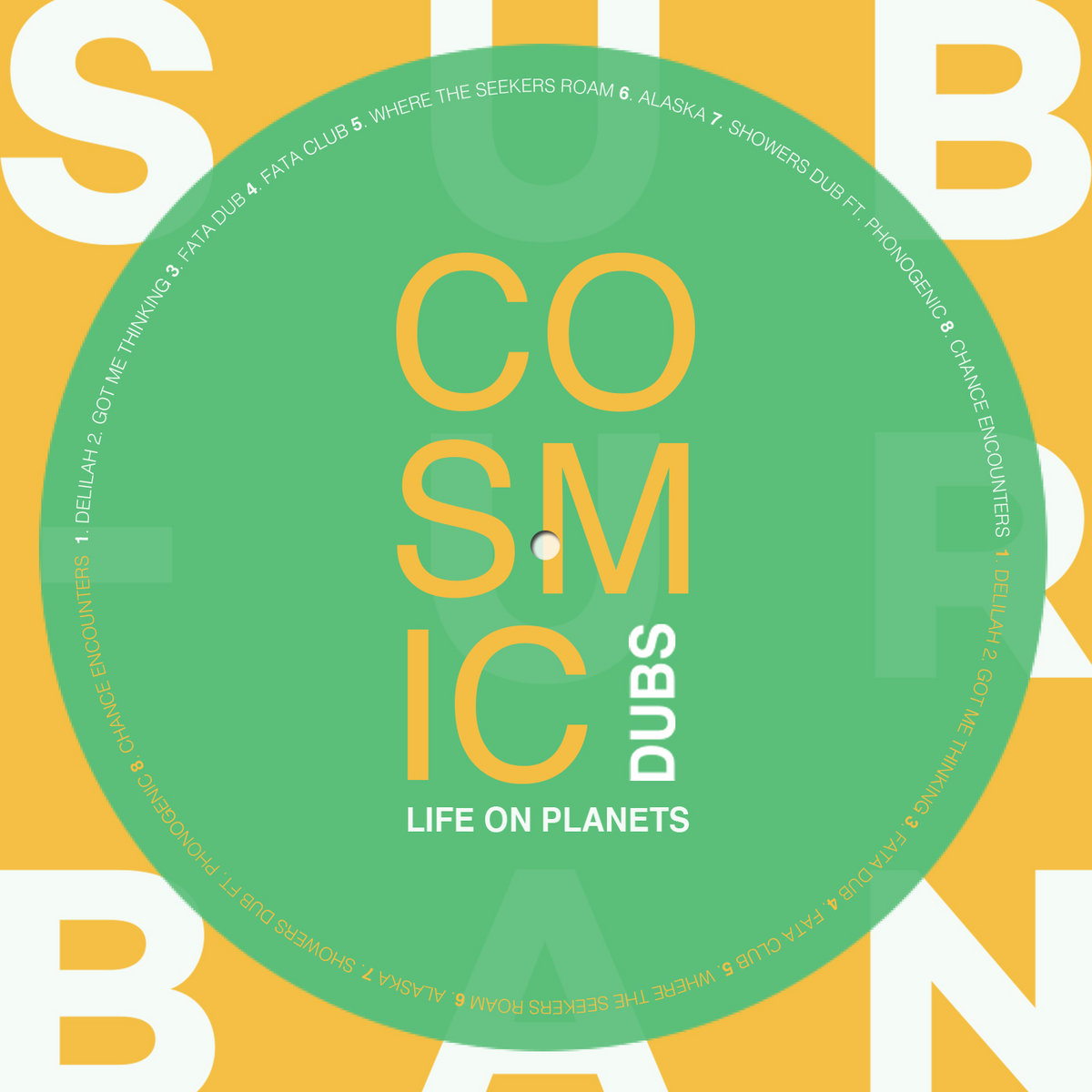 SU016 - Life On Planets - Cosmic Dubs LP | Sub_Urban Music