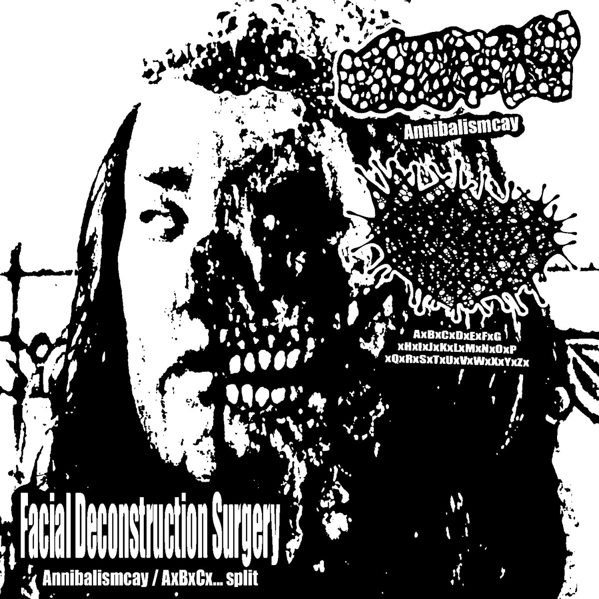 Facial Deconstruction Surgery (AxBxCx... / Annibalismcay split ...