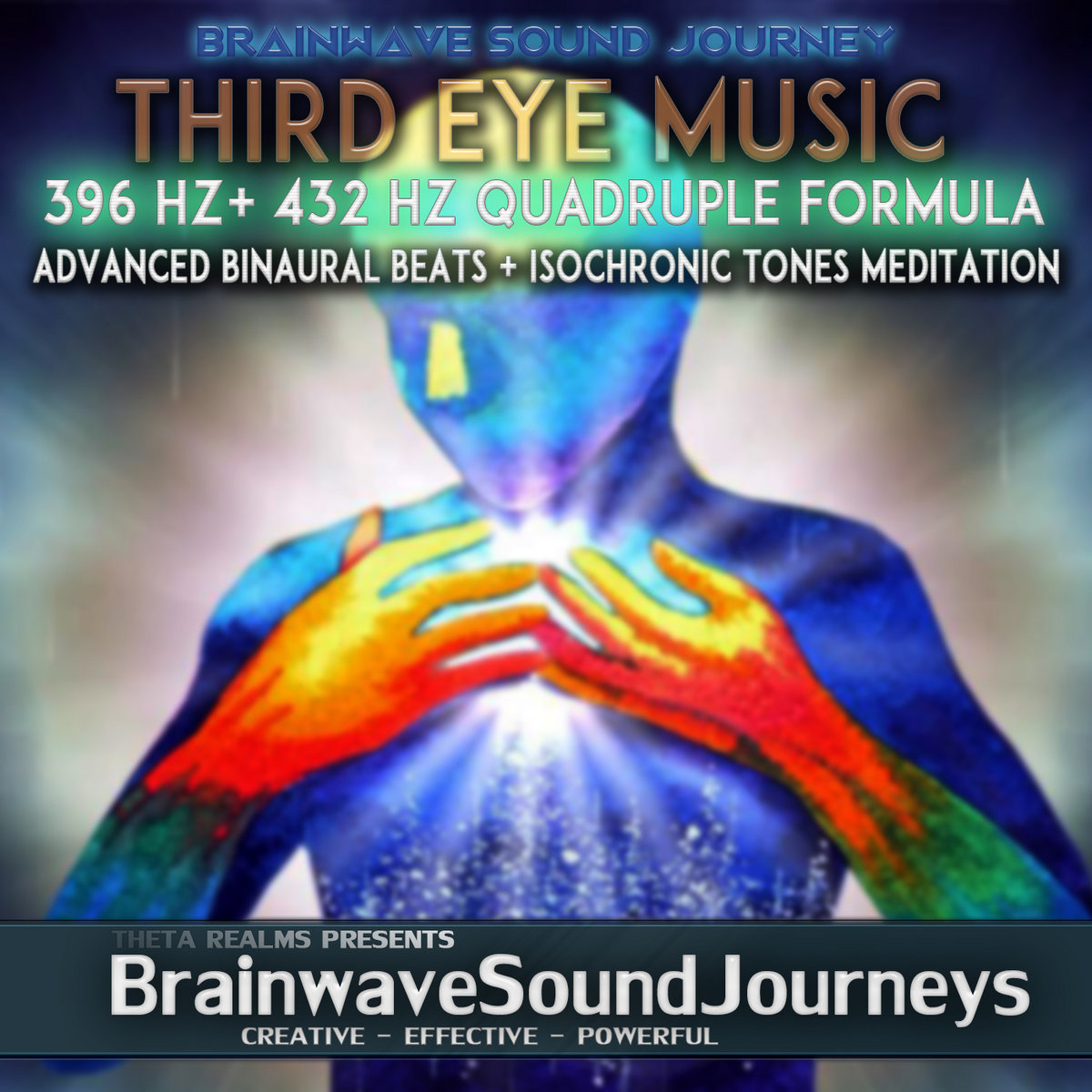 Theta Binaural Beats Third Eye Music (DEEP THUNDER SOUNDS) Deep ...