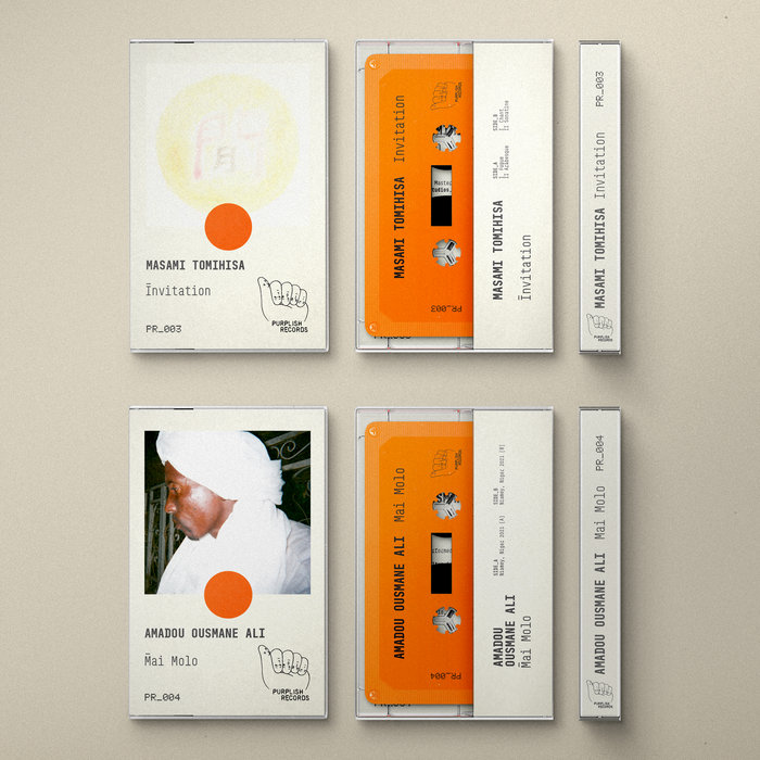 Batch #2 - Unaccompanied (PR_003 & PR_004) | Masami Tomihisa/Amadou Ousmane Ali | Purplish Records