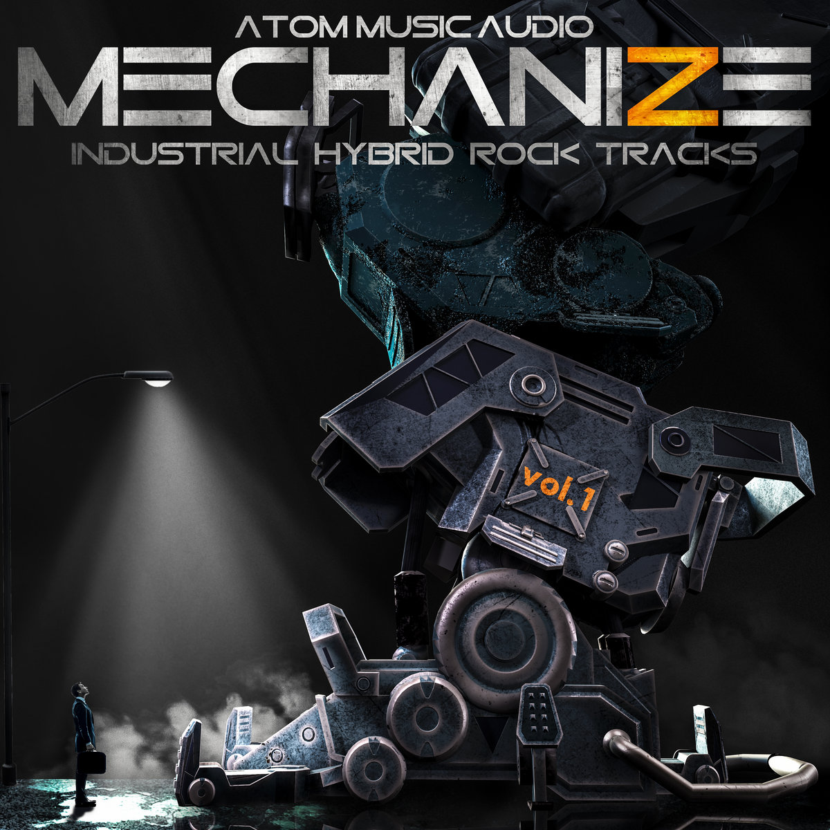 Mechanize, Vol. 1: Industrial Hybrid Rock Tracks | Atom Music Audio