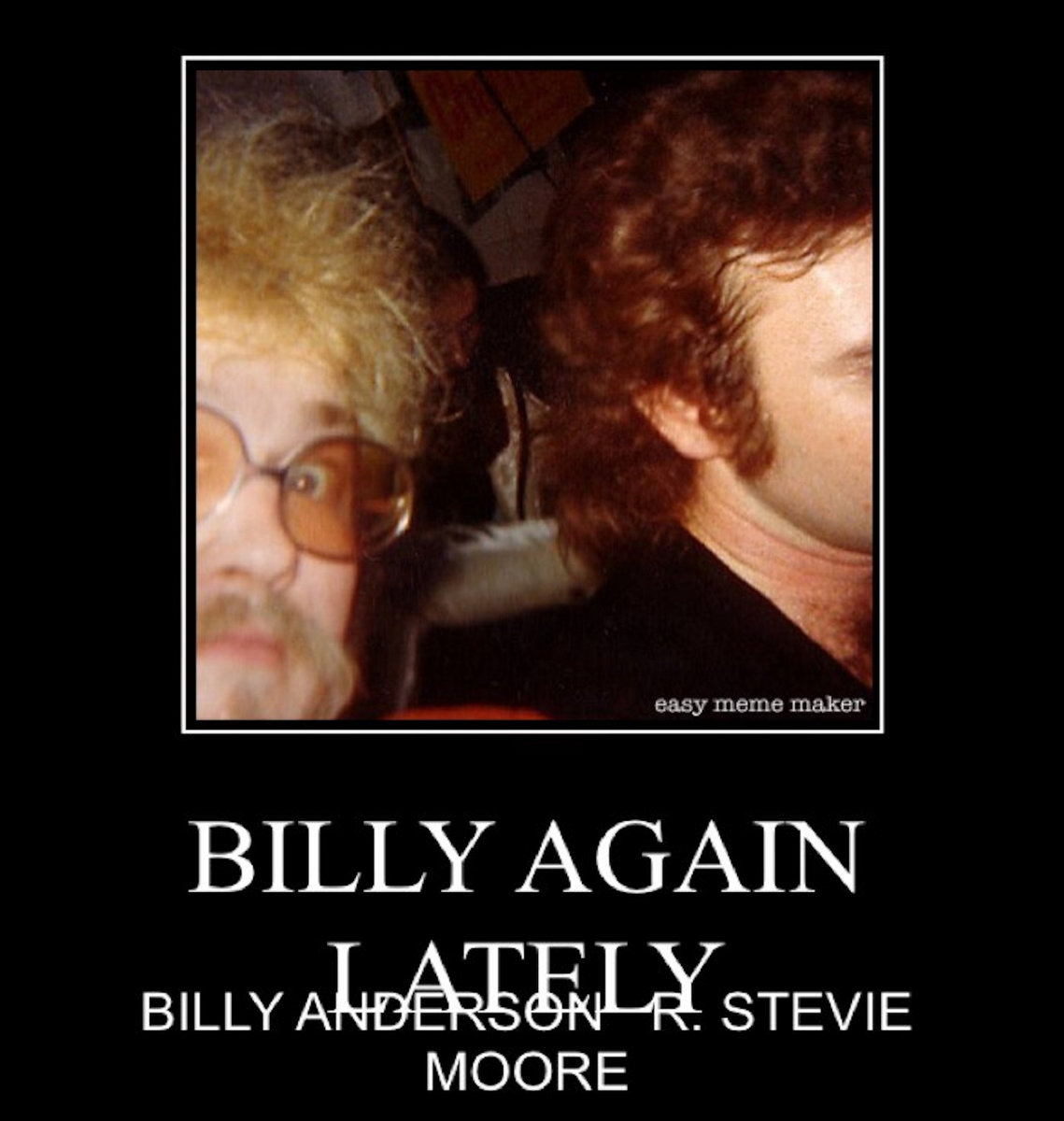 Billy Again Lately | BILLY ANDERSON | Billy Anderson