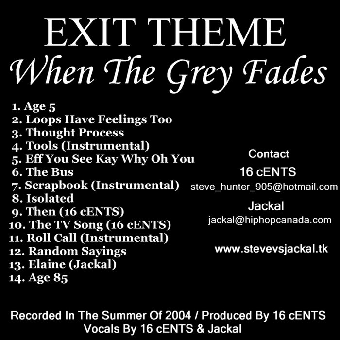 Exit Theme - When The Grey Fades | ANUBIS5
