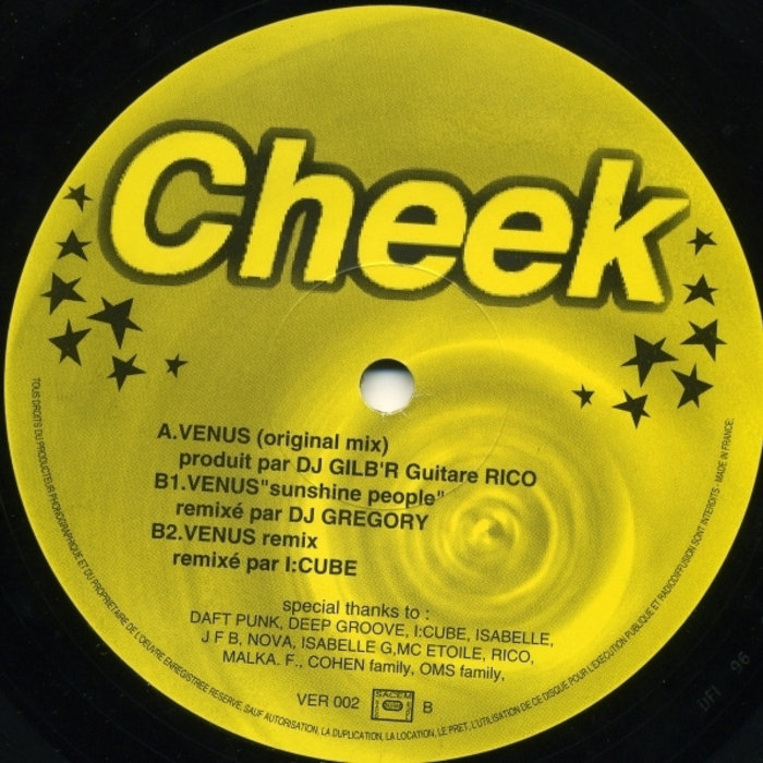 Venus (Sunshine People) | Cheek | Versatile Records