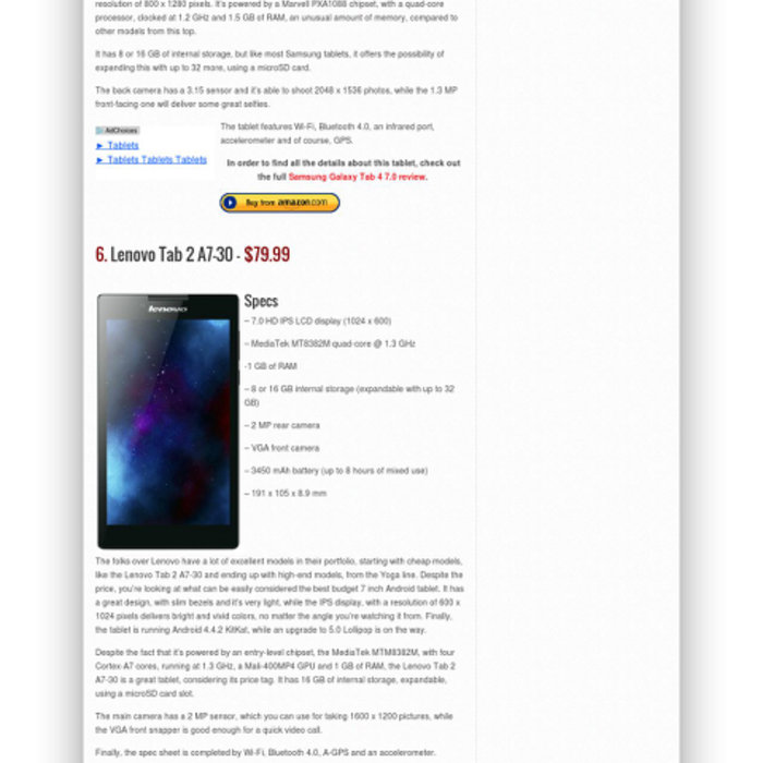 Geek Says-Best Tablets Buying Guide | clappervenn