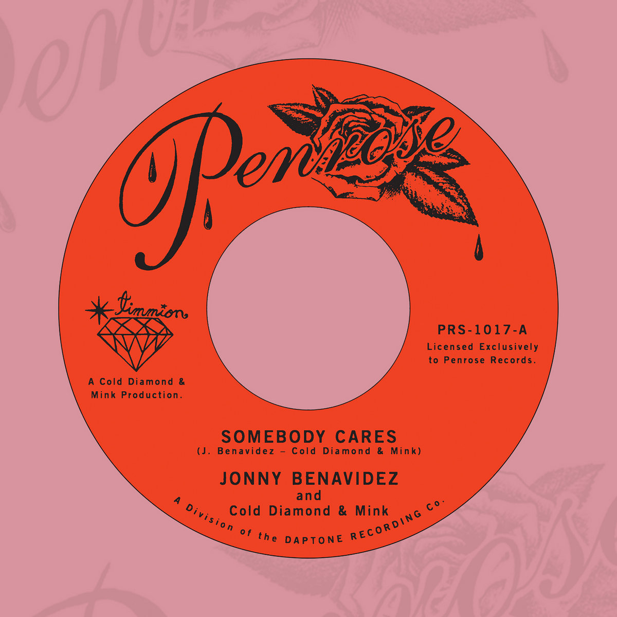 Somebody Cares | Jonny Benavidez and Cold Diamond & Mink | Penrose Records