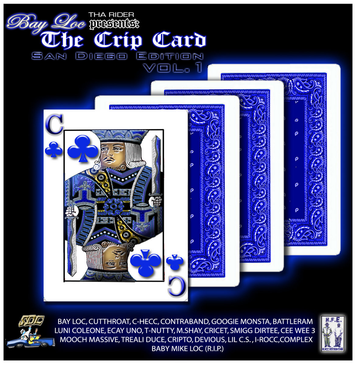 The Crip Card vol. 1 | Cutthroat