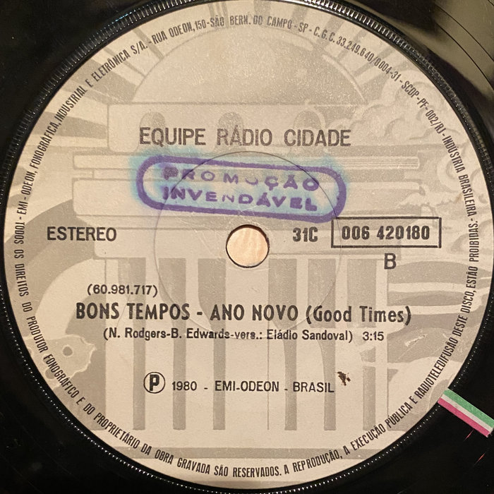 Bon Tempos Ano Novo (Rappers Delight) - Cut Chemist Remaster | Equipe Radio Cidade (Brazil ...