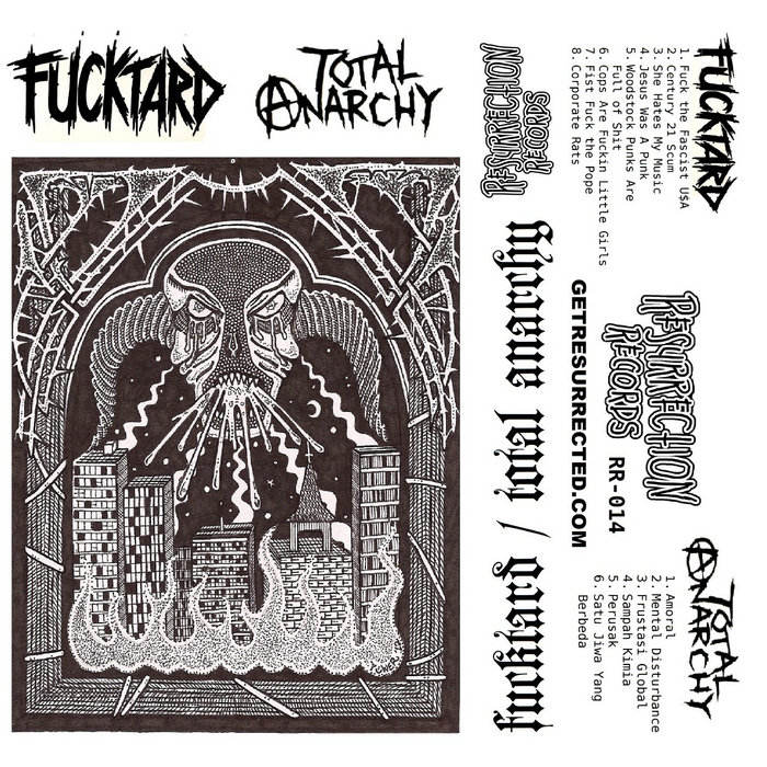 Split | Fucktard / Total Anarchy | Resurrection Records