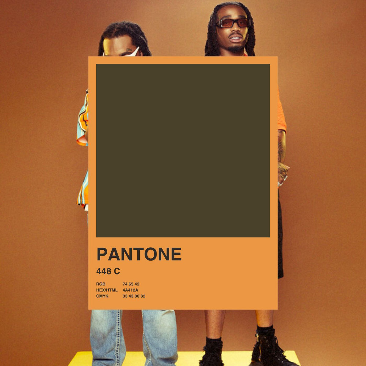 Quavo & Takeoff - Hotel Lobby (PANTONE 448C Trap Edit) | PANTOME 448C