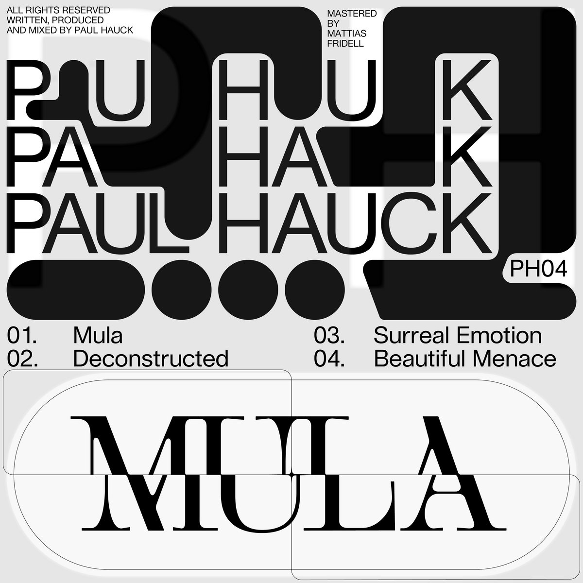 Mula EP [PH004] | Paul Hauck