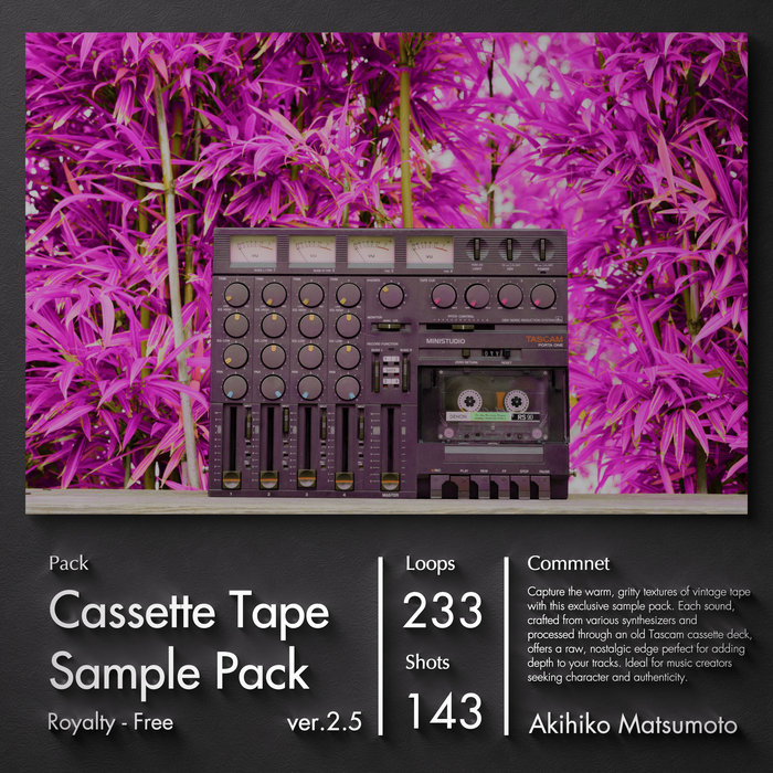 Cassette Tape (Sample Pack) | Akihiko Matsumoto