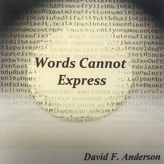 Words cannot Express | David F. Anderson