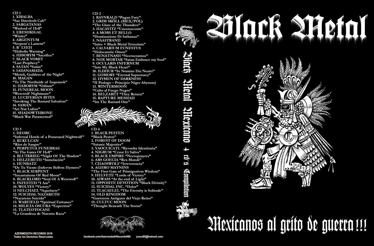 Part 1 | 15 Black Metal bands from Mexico | MEXICANOS AL GRITO DE GUERRA