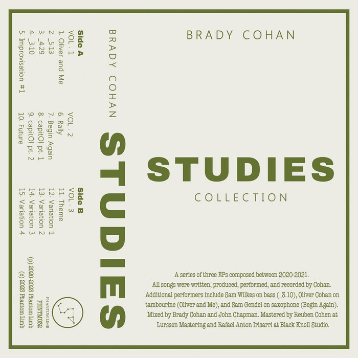Studies: Collection | Brady Cohan
