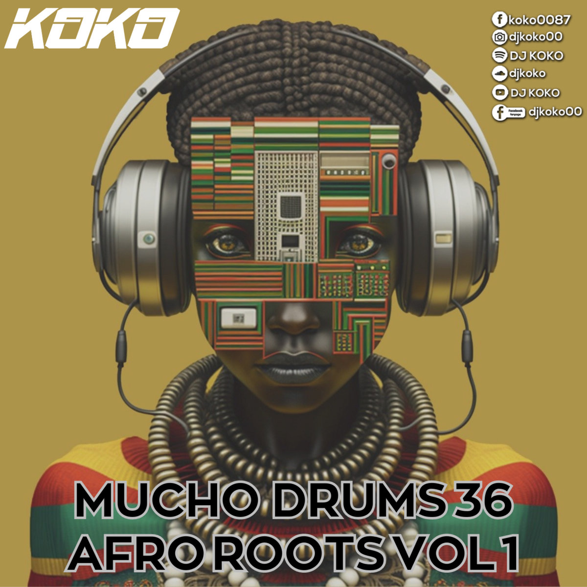 MUCHO DRUMS 36 (AFRO ROOTS) VOL 1 (BUY LINK IS IN THE DESCRIPTION OF ...