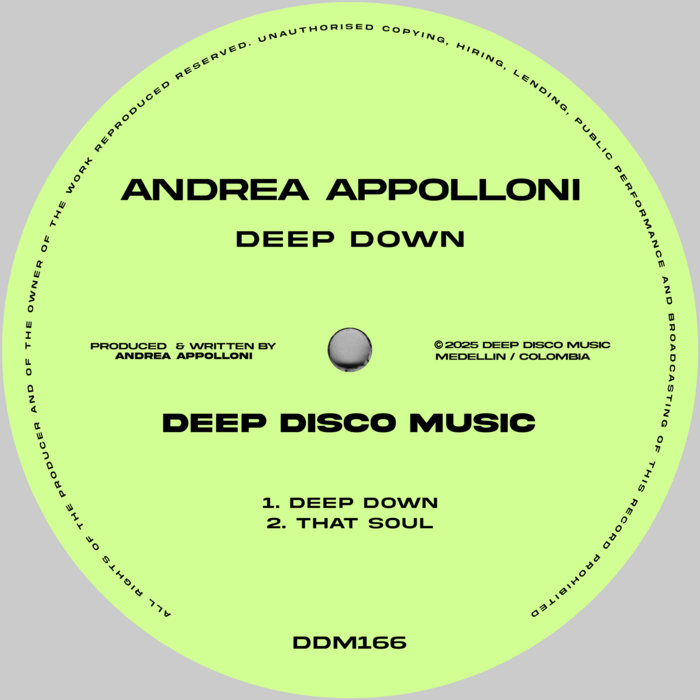 Deep Down | Andrea Appolloni | Deep Disco Music